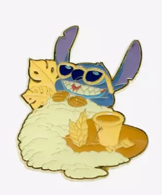 78780 - Stitch Sunbathing in Yellow - Boxlunch - Lilo and Stitch ...