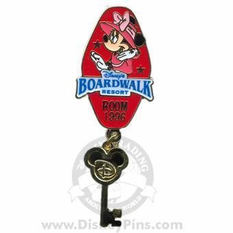 78833 - Boardwalk Resort Room 1996 - Minnie Mouse - Resorts Room Keys ...