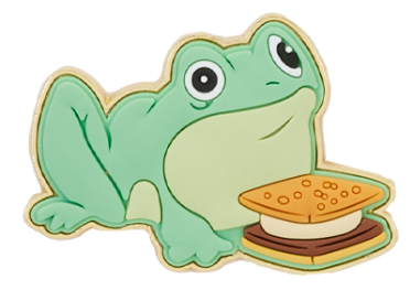 78895 - Frog with Smore CHASER - Stitch Camping Cuties Mystery ...