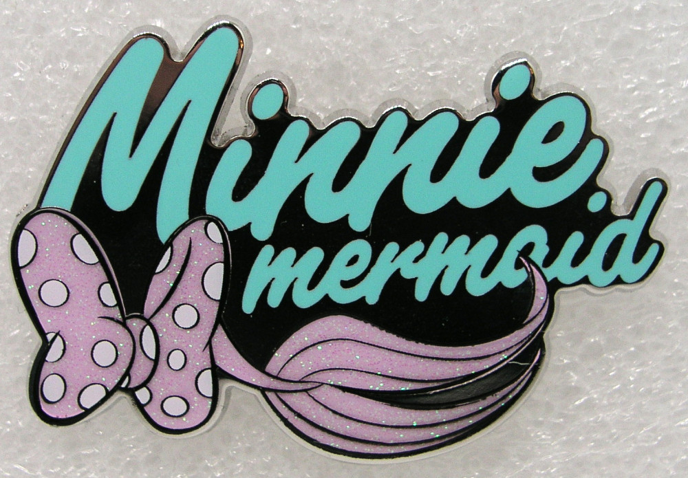 79040 - Bow and Tail - Minnie Mermaid Two-Pin Set - Disneyland Resort ...