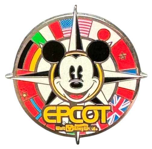 79238 - Mickey Mouse Compass Rose and Country Flags - EPCOT World ...