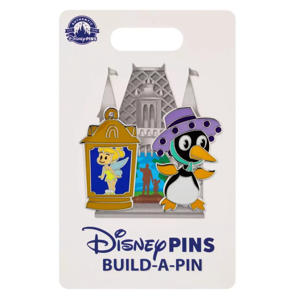 79245 - Tinker Bell and Penguin Build-a-Pin Set - Build A Pin