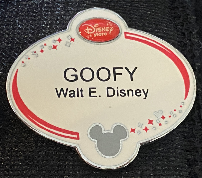 79338 - Disney Store Cast Lanyard Exclusive Name Tags - Goofy - Disney ...