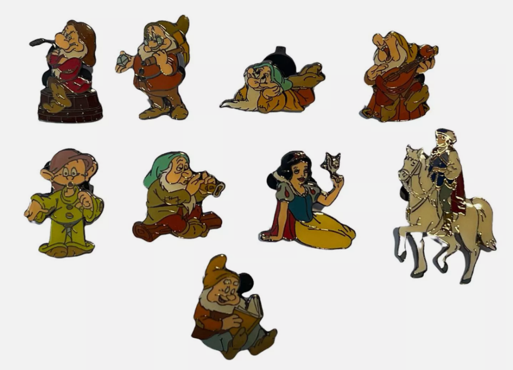 79500 - Full 9 Pin Set - ProPin - Snow White - Misc - Disney Licensed ...