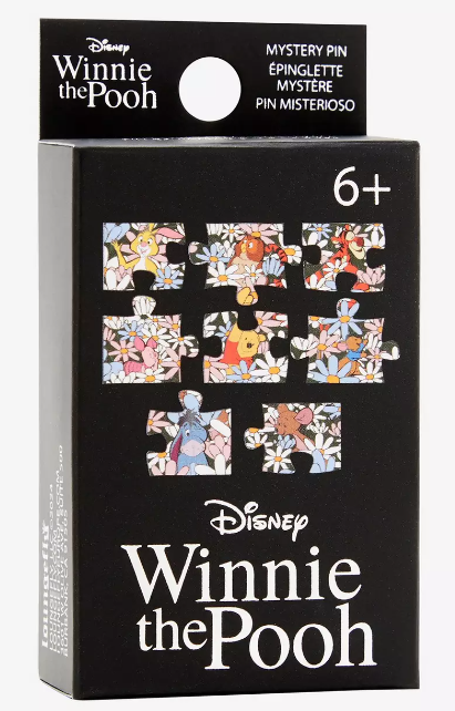 Boxlunch - Winnie the Pooh Floral Puzzle Disney Trading Pin Series ...