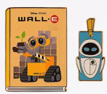 79526 - Wall-e - BoxLunch - Pixar Books and Bookmarks Series 1 - Misc ...