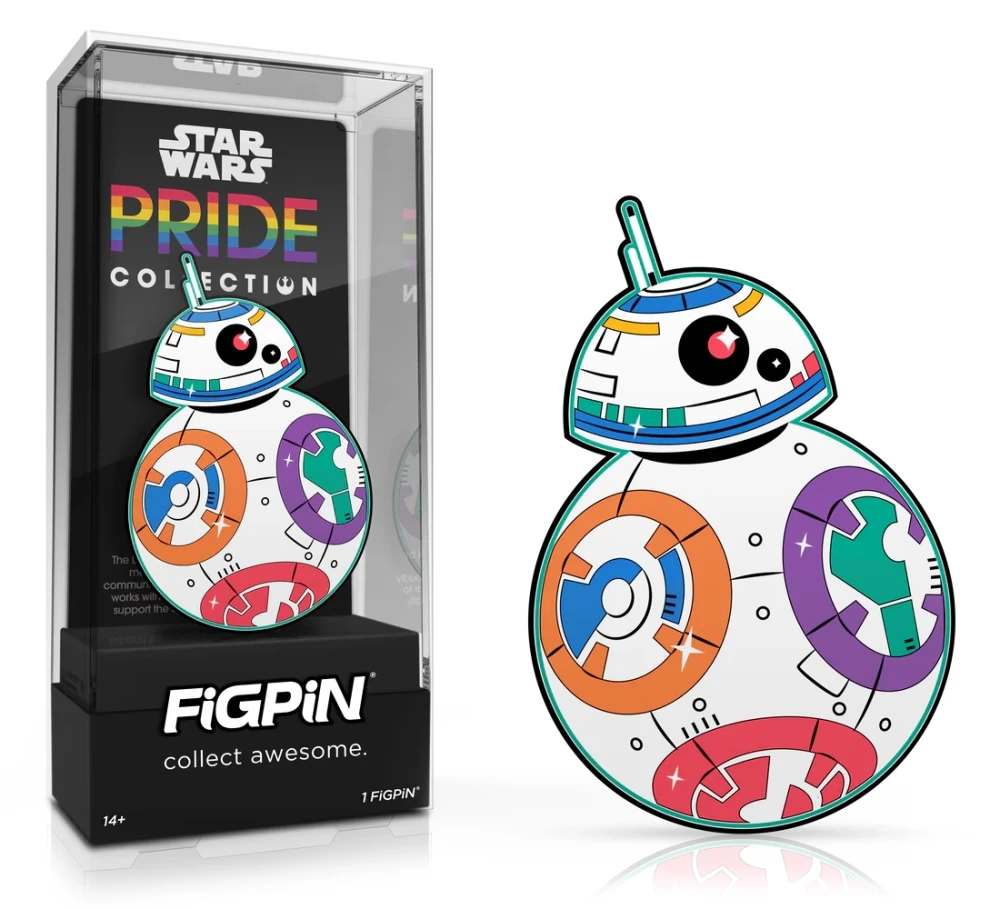 79529 - BB-8 (1697) - FigPin Pride 2024 - FiGPiN Disney Pin