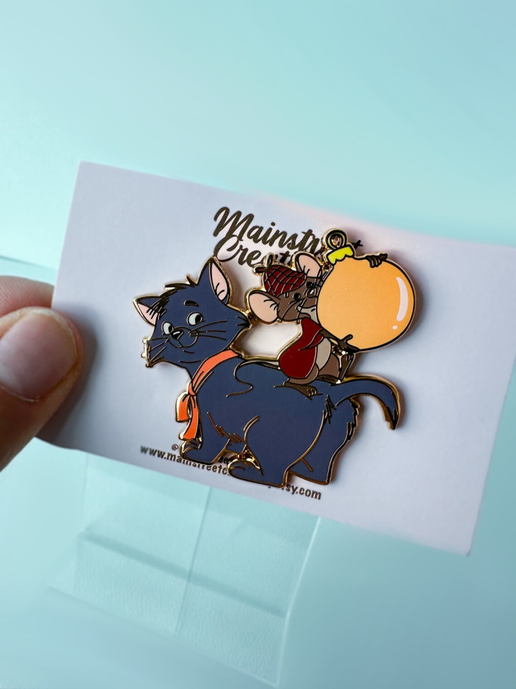 79582 - The Aristocats - Berlioz and Roquefort - Fantasy Pin Series: MainStreetCreativity ...