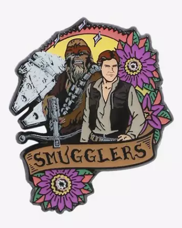 79644 - Chewbacca and Han Solo - Smugglers - Star Wars Tattoo ...