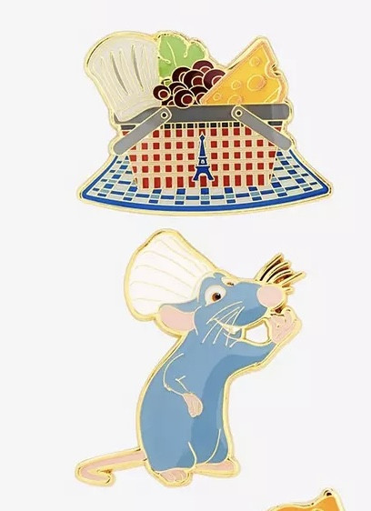 79663 - Remy Picnic Set - Pixar Picnic Blind Box Pin Set - Loungefly ...