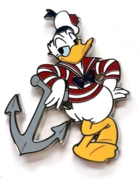 79767 - Sailor Donald Leaning on an Anchor - Disney Cruise Line ...