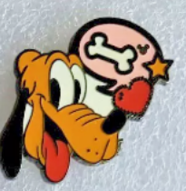 79772 - Pluto Bone - Hong Kong Disneyland Hidden Mickey - Hong Kong ...