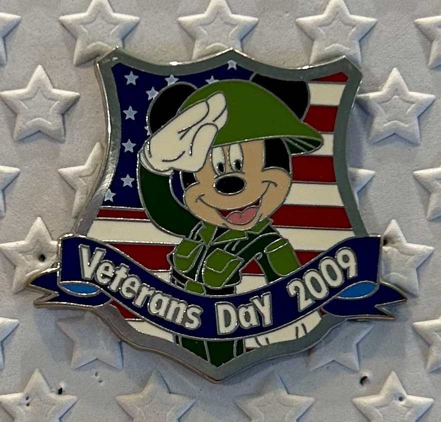79807 - Mickey Mouse Saluting - 2009 - Veteran's Day - Walt Disney ...