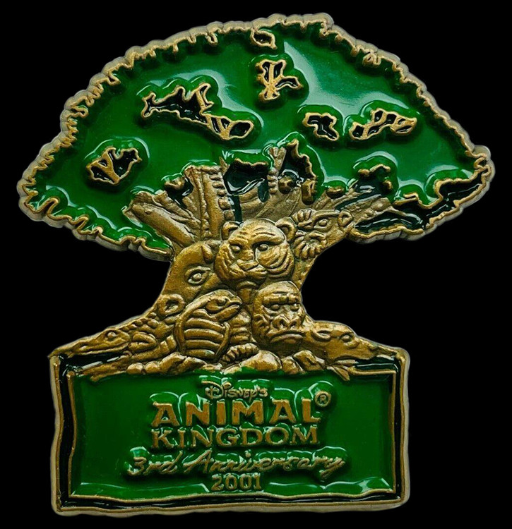 80202 - 3rd Anniversary Sculpted Logo - Disney's Animal Kingdom - Theme ...