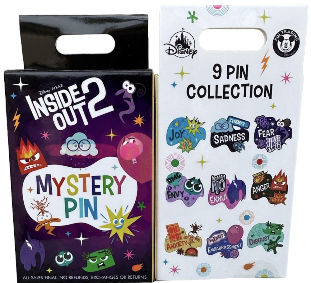 Inside Out 2 Mystery Collection Disney Trading Pin Series | Pin & Pop