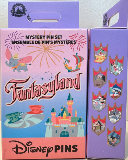 Fantasyland Shields Mystery Collection Disney Trading Pin Series | Pin ...