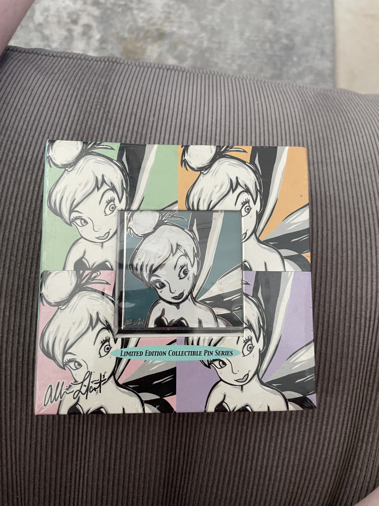 80697 Tinker Bell Portrait Box Aqua Allison Lefcort Boxed Color Portrait Series Misc