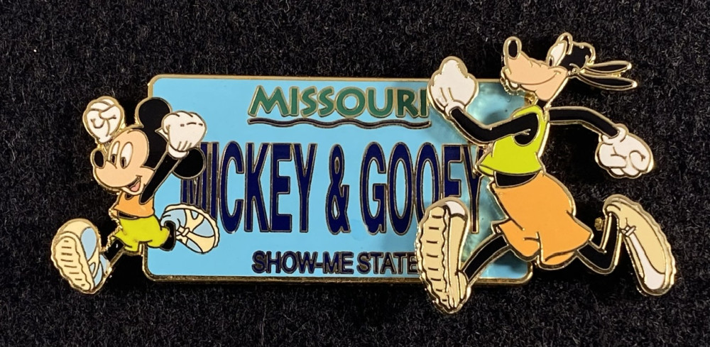 80845 - Missouri - Mickey & Goofy - Show-me State - Across America ...