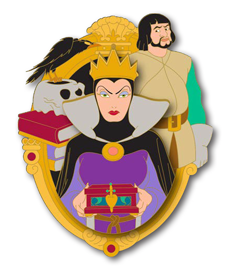 80961 - The Evil Queen & the Huntsman Jumbo - Disney After Dark Pin ...