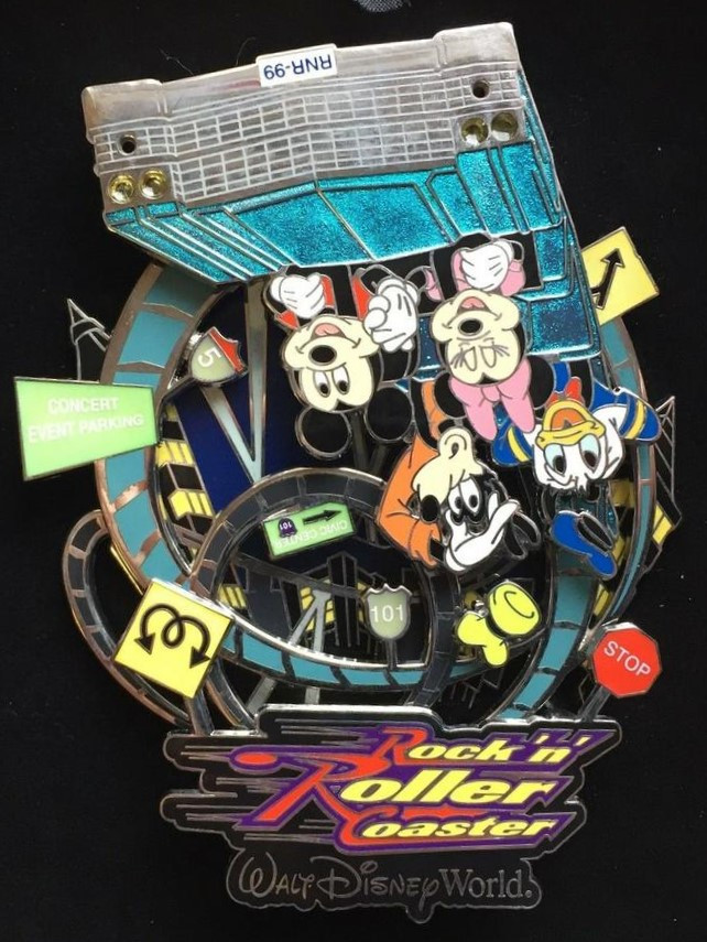 81015 - Rock 'n' Roller Coaster - Walt Disney World E-Ticket Jumbo ...