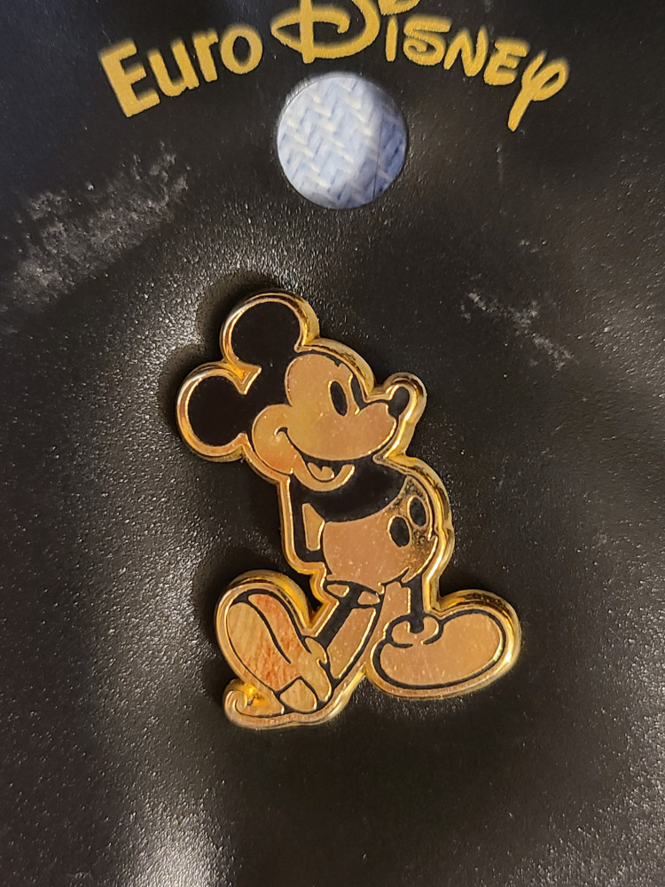 81098 - Gold Mickey Mouse - Euro Disney - Classic - Disneyland Resort ...
