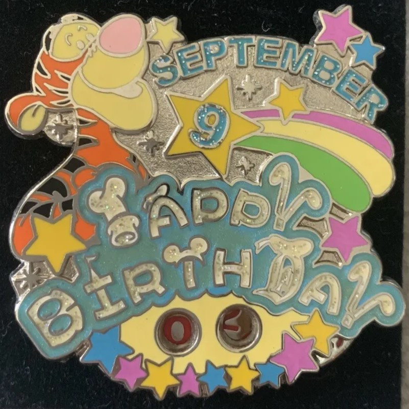 81203 - September (Tigger) - HKDL Character Birthday Spinners - Hong ...