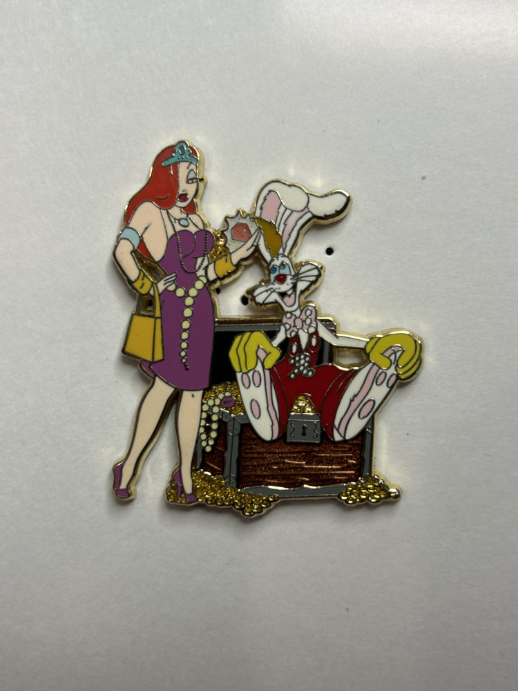 81330 - Jessica Rabbit and Roger Rabbit - Treasure Hunt Mystery Pin Set ...
