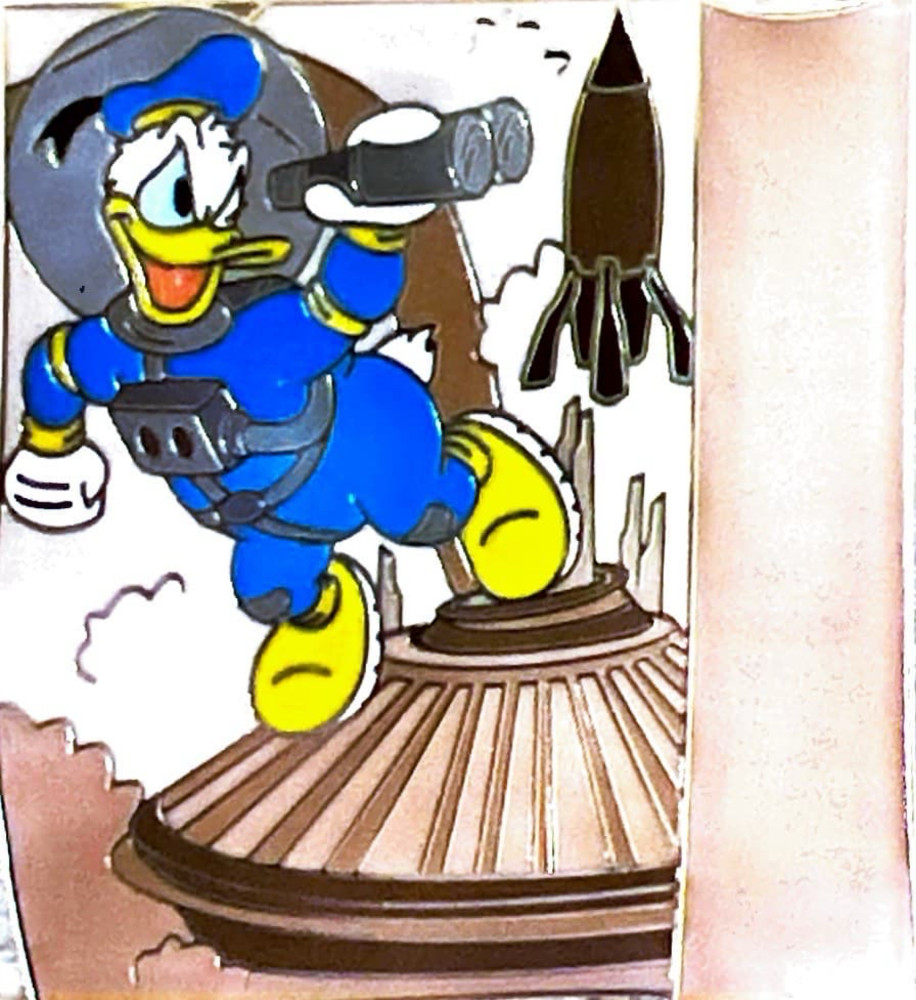 81488 - Donald Duck - Map Section - Mystery - Space Mountain ...