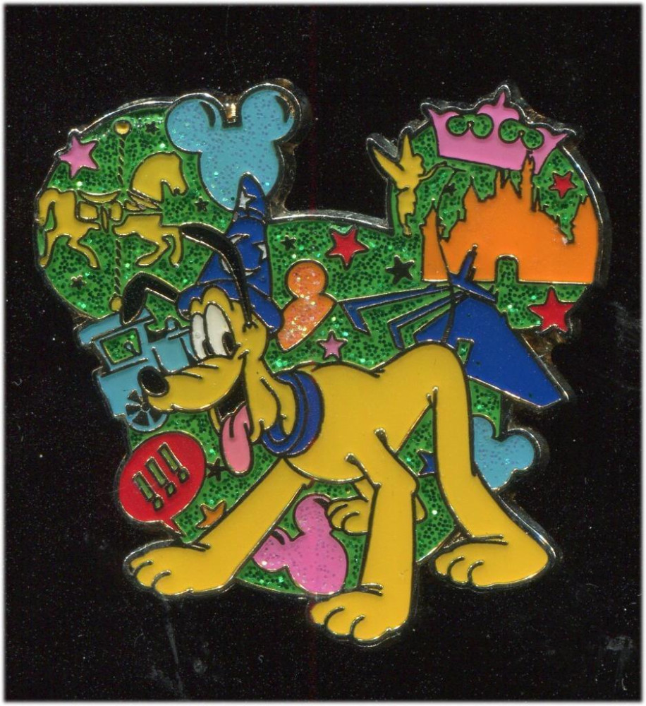 81494 - Pluto - Magical Park - Hong Kong Disneyland Disney Pin