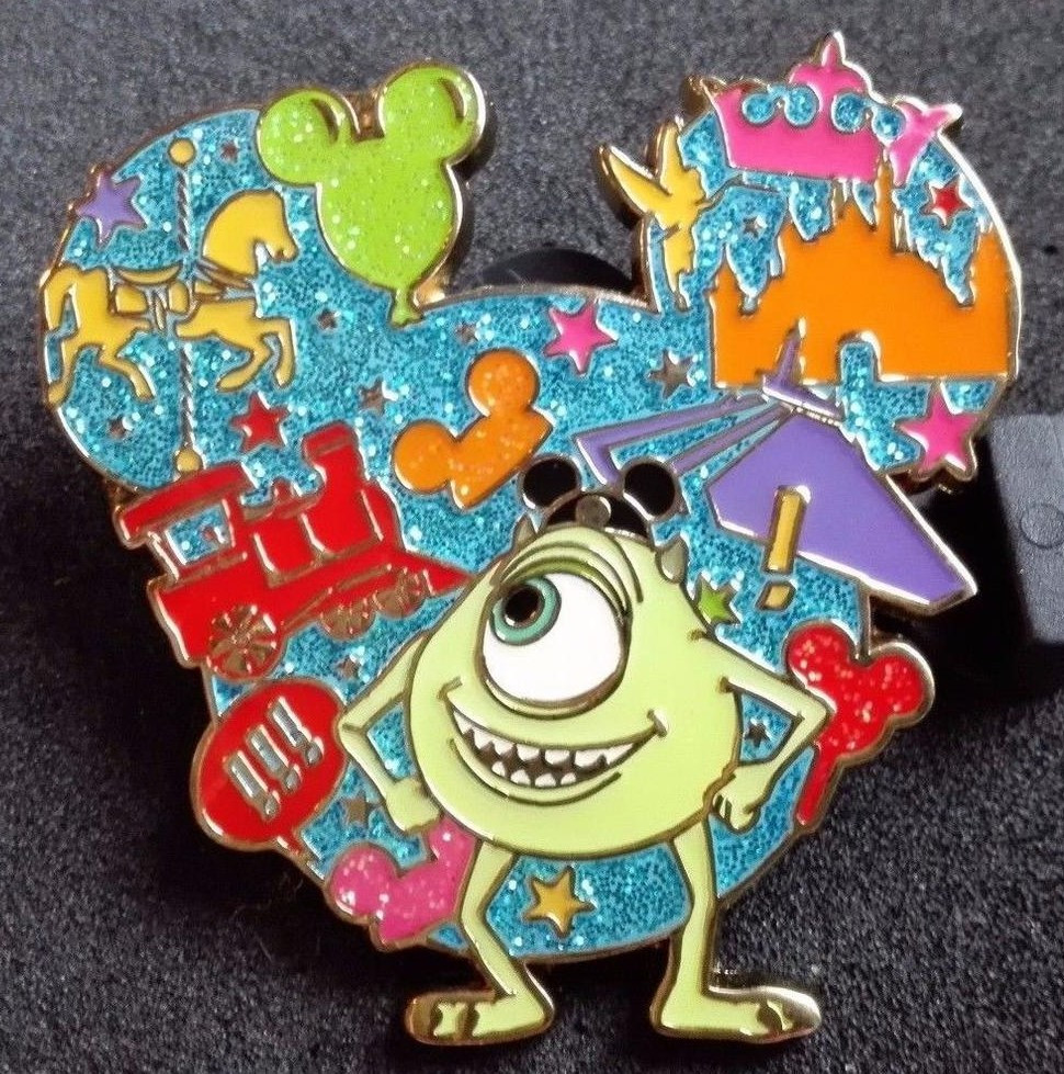 81499 - Mike Wazowski - Magical Park - Hong Kong Disneyland Disney Pin