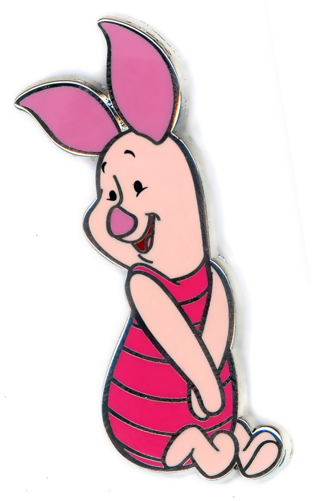 81548 - Shy Piglet - Winnie the Pooh - Disneyland Resort Paris Disney Pin
