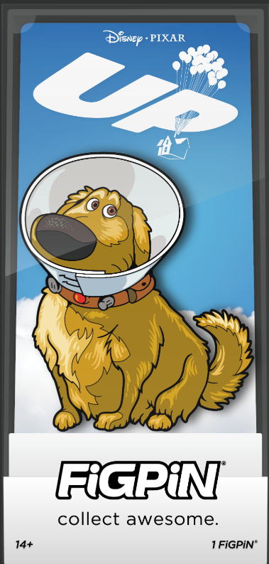 81566 - Cone of Shame Dug (1644) - FiGPiN - Pixar's Up - FiGPiN Disney Pin