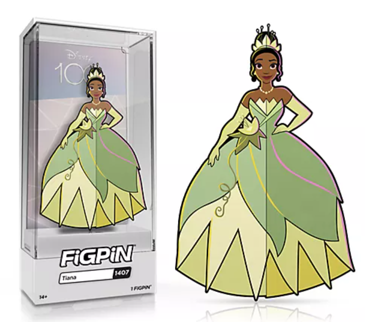 81587 - Tiana (1407) - ONLY - FiGPin - Disney D100 - FiGPiN Disney Pin