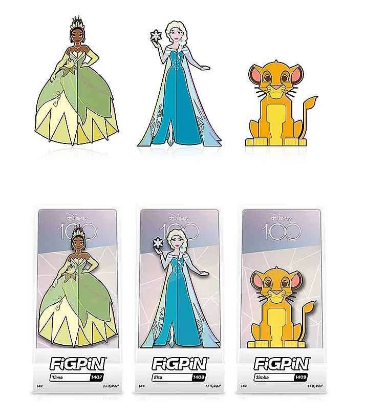 81591 - QVC Exclusive 3 pack - FiGPin - Disney D100 - FiGPiN Disney Pin