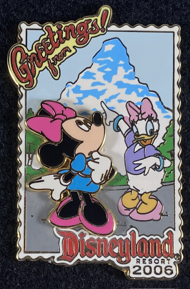 81627 - Matterhorn - Minnie & Daisy - Greetings from Disneyland ...