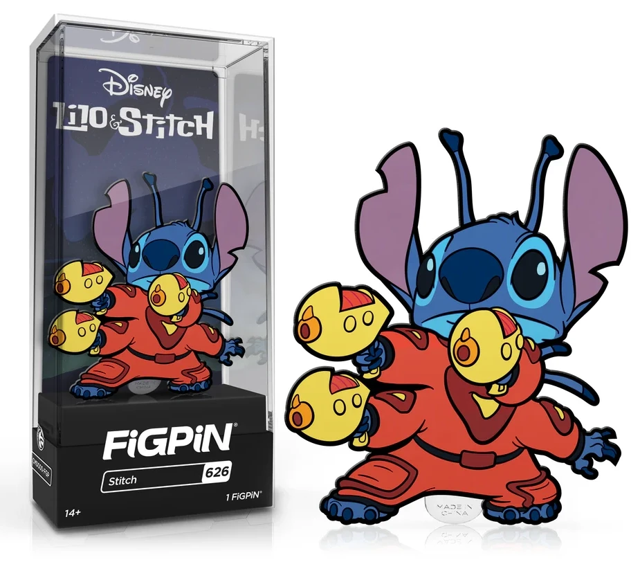 81639 Stitch 626 Figpin Lilo And Stitch Figpin Disney Pin 0842