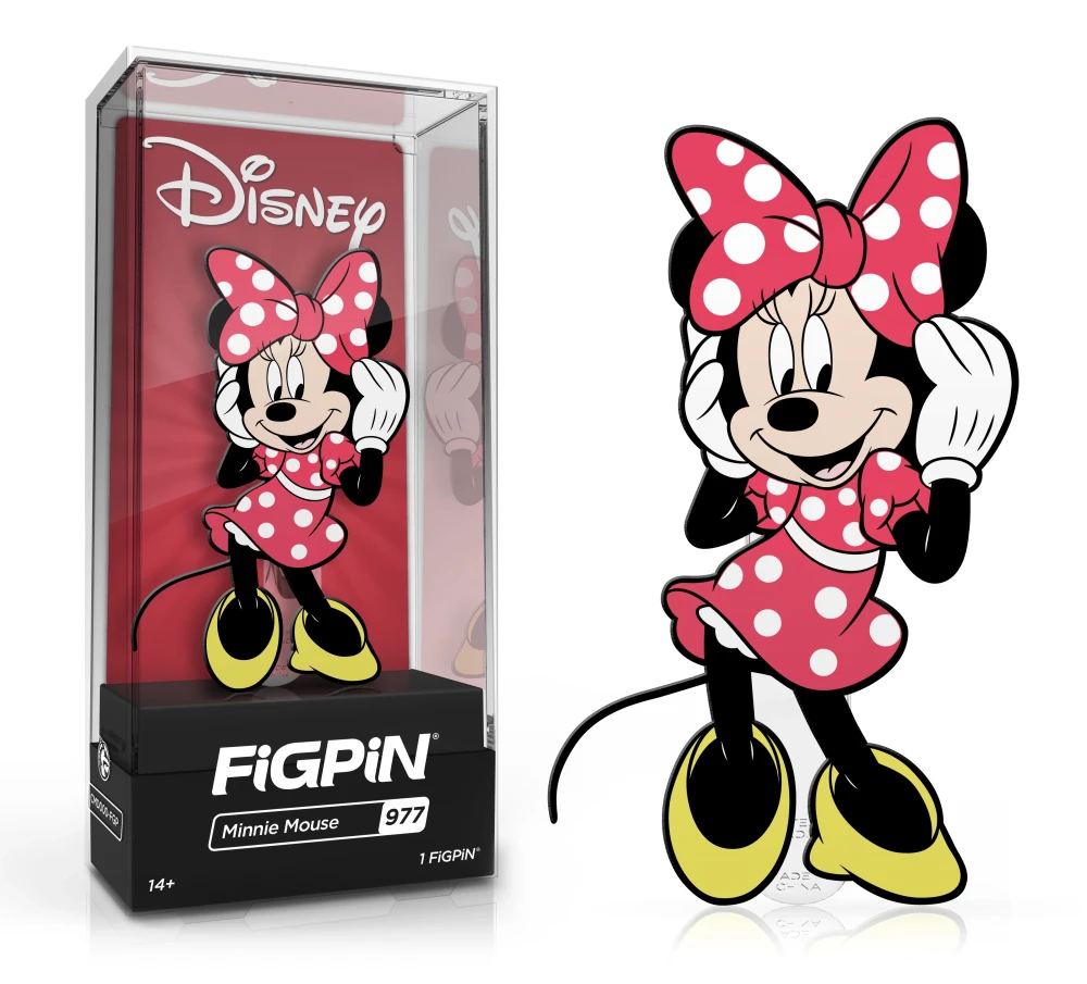 81663 - Minnie (977) - D23 Exclusive - FiGPiN - Mickey Mouse & Friends ...