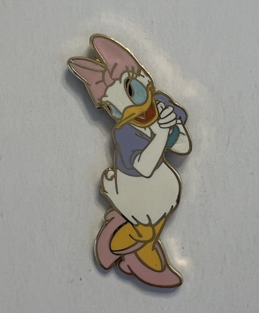 81709 - Daisy Duck Posing with Hands Clasped - Daisy Duck - Disney Licensed Disney Pin