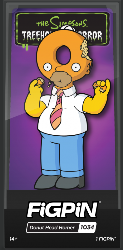 81743 - Donut Head Homer (1034) - FiGPiN - The Simpsons - FiGPiN Disney Pin