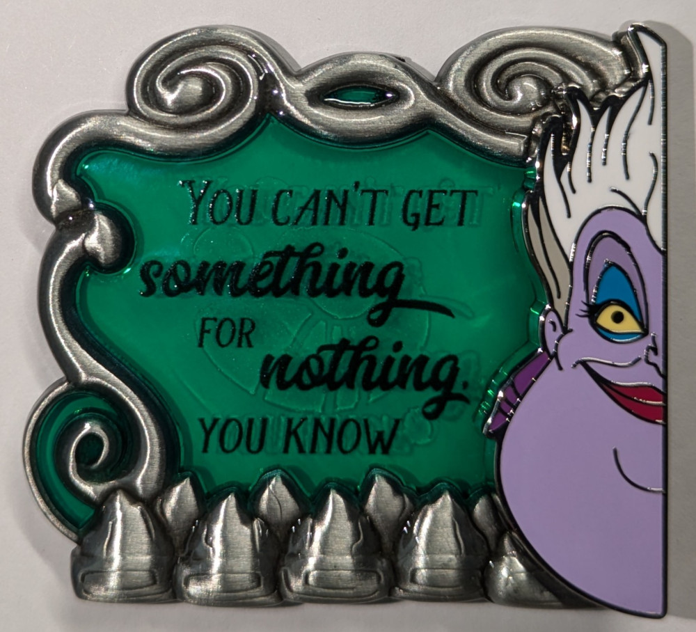 Disney After Dark Pin Event 2024: Vile Words of Wisdom Vending Machine Mystery Collection Disney ...