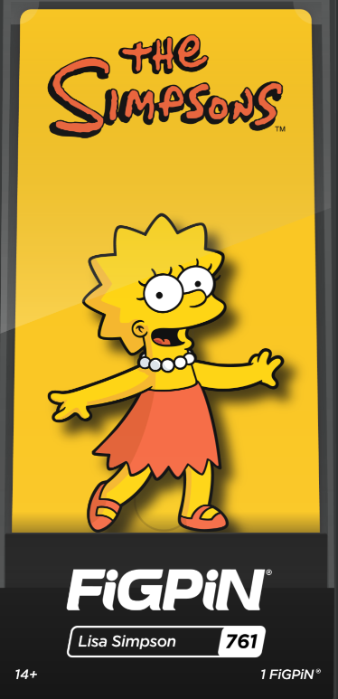 81832 - Lisa Simpson (761) - FiGPiN - The Simpsons - FiGPiN Disney Pin