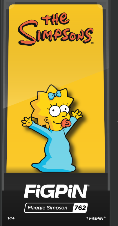 81834 - Maggie Simpson (762) - FiGPiN - The Simpsons - FiGPiN Disney Pin