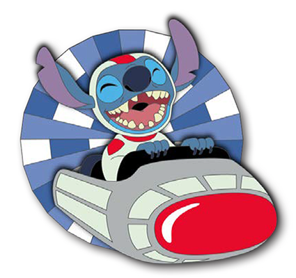 81918 - Stitch in a Space Mountain Ride Vehicle - Disney After Dark ...