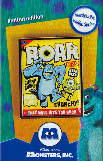 81962 - Roar Crisps - INKNOWK - Monsters Inc - Disney Licensed Disney Pin