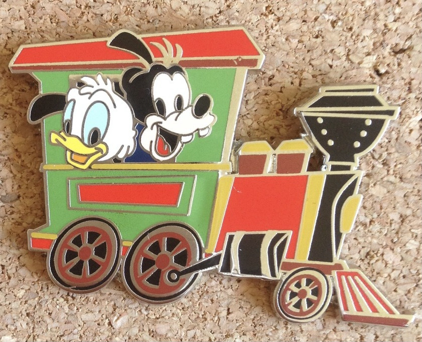 8197 - Donald and Goofy on Train ONLY - Baby Characters in Ride ...