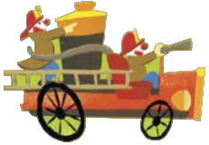 82352 - Dumbo Map Set - Circus Clowns in Fire Engine ONLY - D23 Expo ...