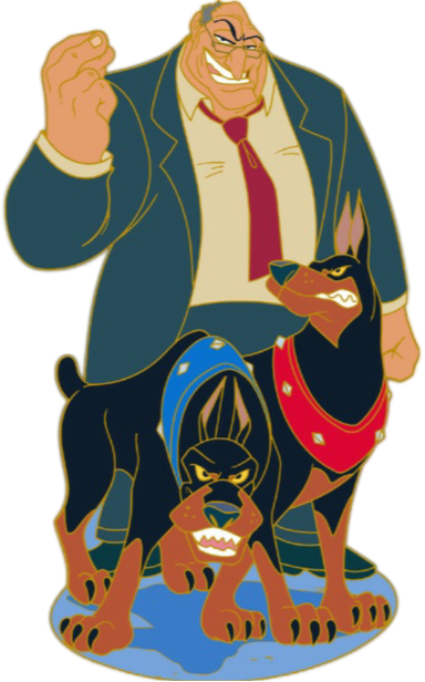 82382 - Bill Sykes, Roscoe, and DeSoto - D23 Expo 2024: Disney Villains ...