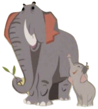 82467 - The Jungle Book Map Set - Colonel Hathi and Jr. ONLY - D23 Expo ...