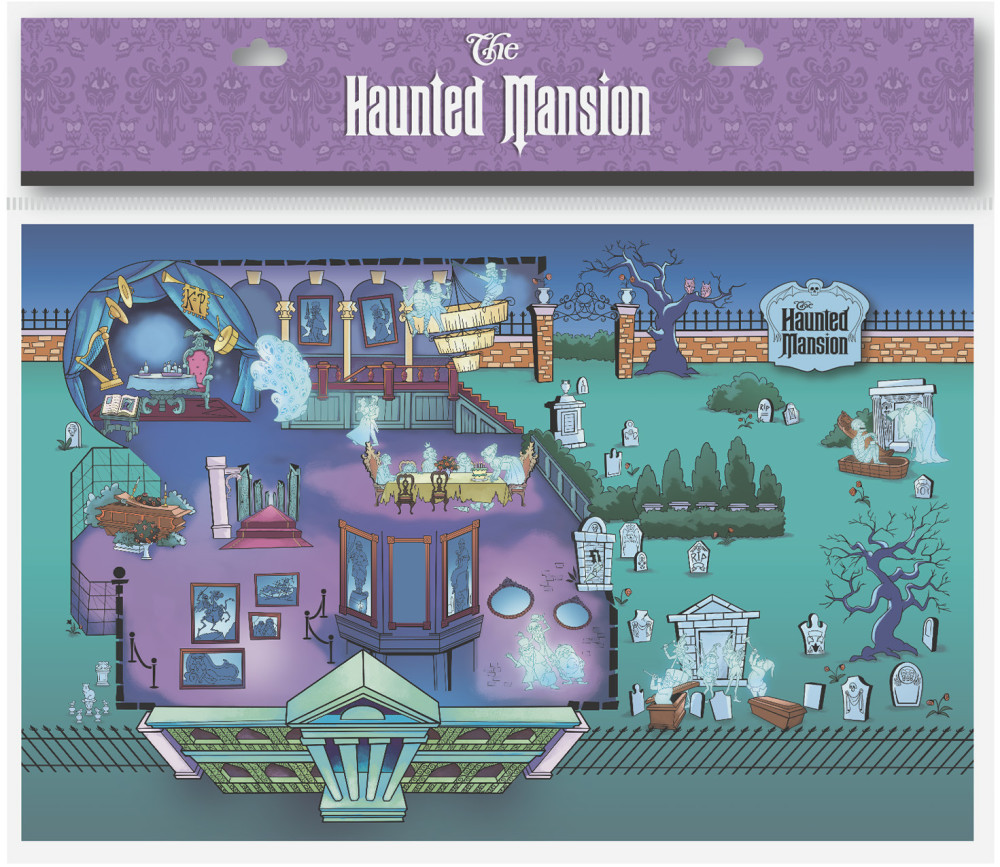 D23 Expo 2024: Haunted Mansion Map Mystery Collection Disney Trading ...