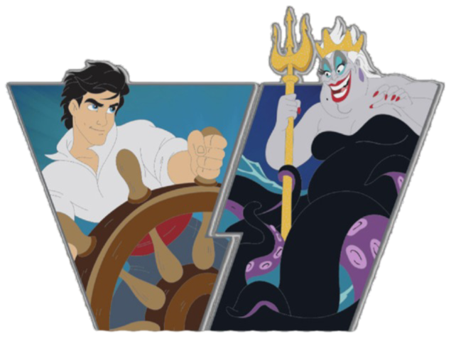 82613 - Eric vs Ursula Set - Full Set - D23 Expo 2024: Disney Heroes vs Villains Collection ...